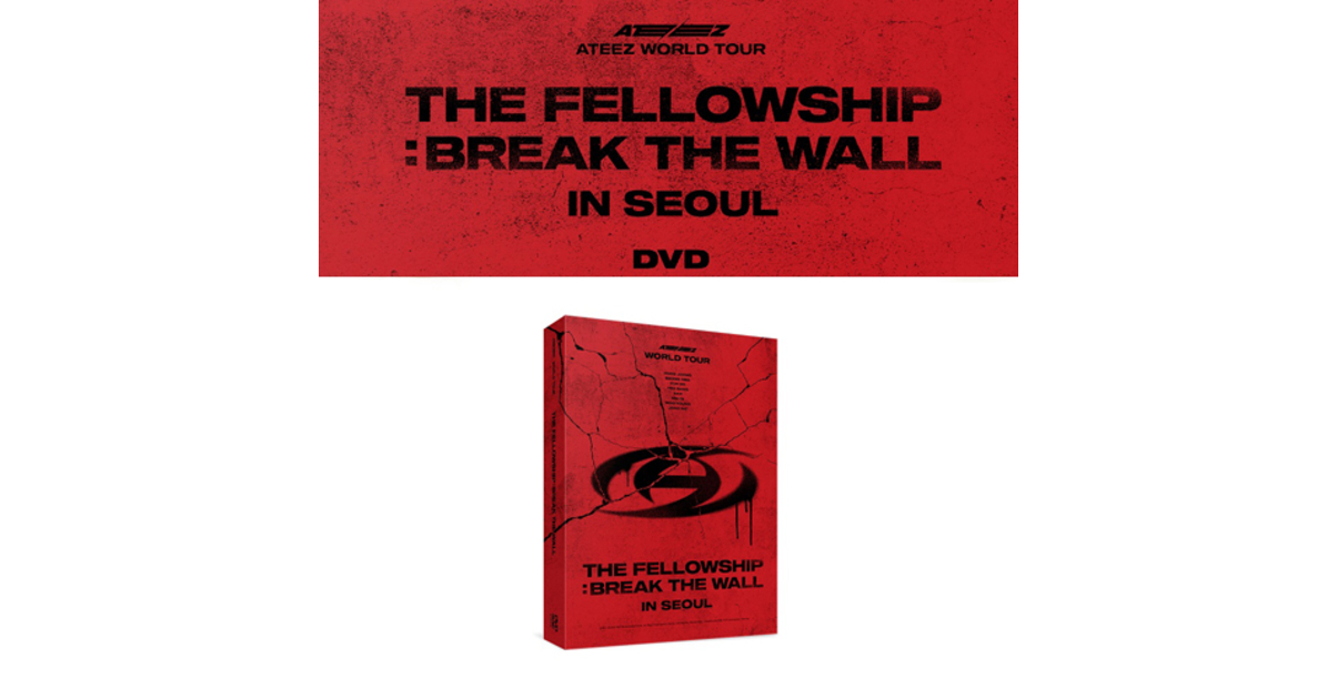 ATEEZ - World Tour The Fellowship : Break The Wall In Seoul (DVD ...